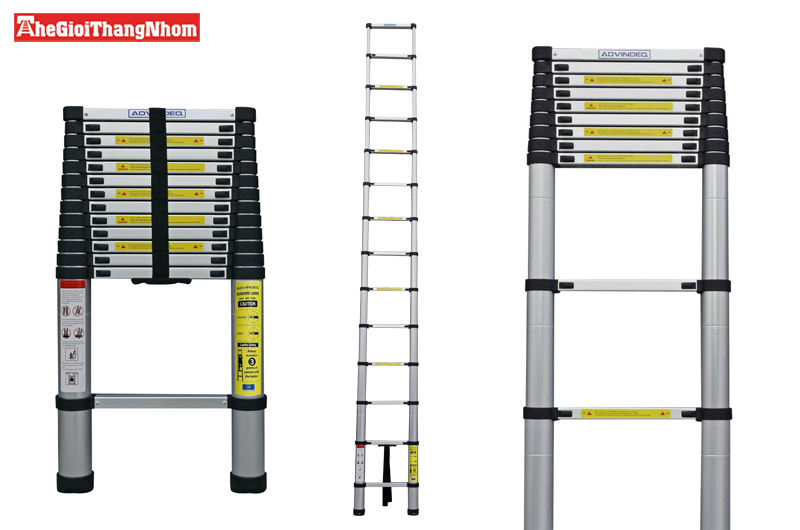 Bộ sưu tập thang nhôm rút đơn có chiều cao trên 4.5m | Thegioithangnhom